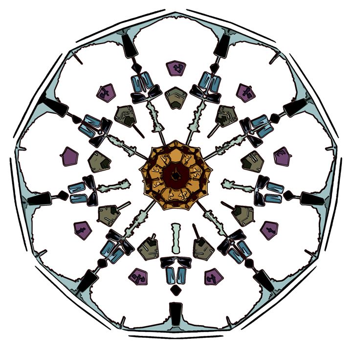 Kaleido 2 - Kaleidos, Mandalas, and Designs - Digital Art & AI ...