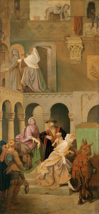 Moritz von Schwind~Cinderella, wayin - Old classic art - Paintings ...