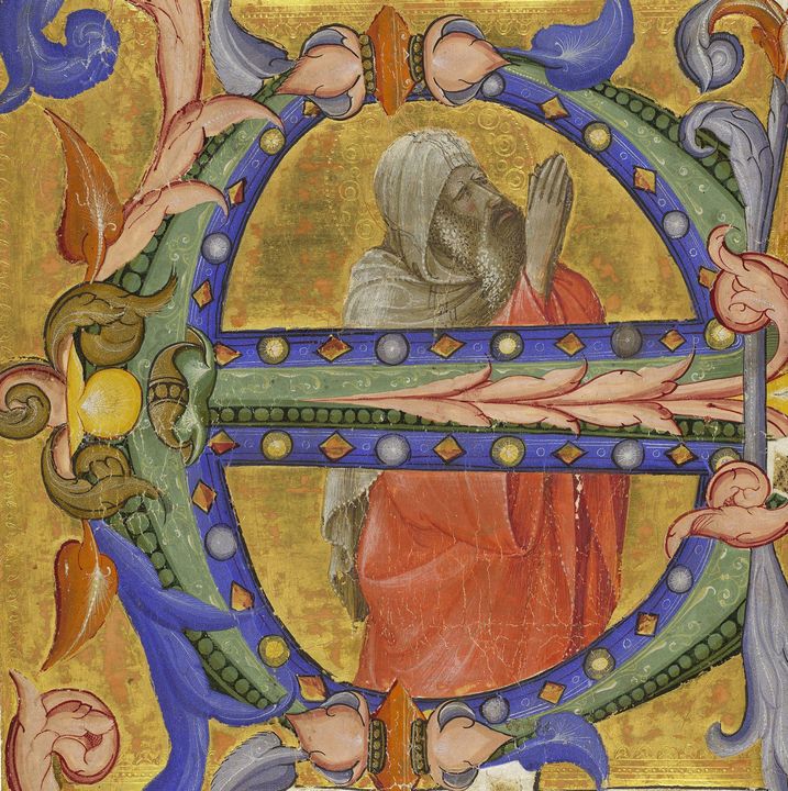Lorenzo Monaco~Praying Prophet - Old classic art - Paintings & Prints ...