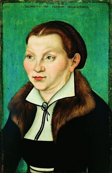 Lucas Cranach the Elder~Portrait Kat - Old classic art - Paintings ...