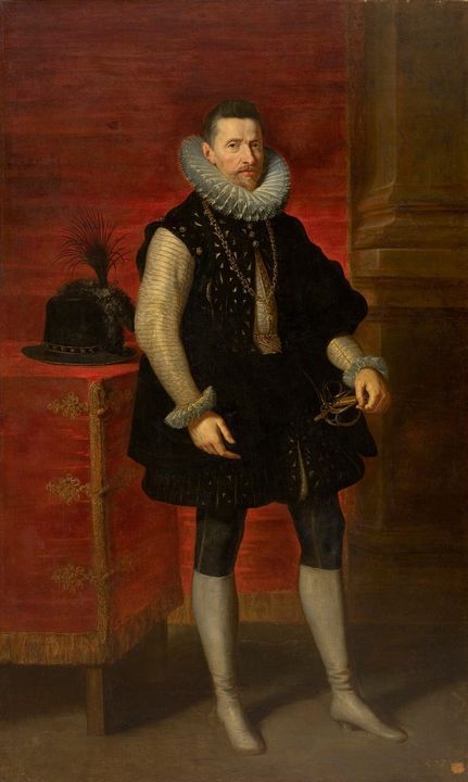 Peter Paul Rubens~Archduke Albert VI - Old classic art - Paintings ...