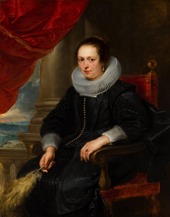 Peter Paul Rubens~Portrait of a Woma - Old classic art - Paintings ...