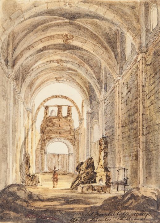 Richard H. Kern~Interior of the Jesu - Old classic art - Paintings ...