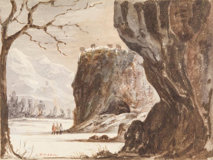 Richard H. Kern~On Proulx' Creek, Ch - Old classic art - Paintings ...