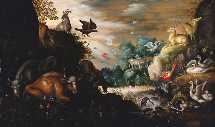 Roelant Savery~Multitude of Animals - Old classic art - Paintings ...