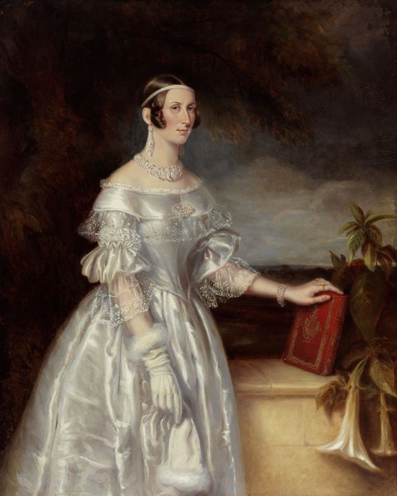 Maurice Felton~Portrait of Mrs Alexa - Old classic art - Paintings ...