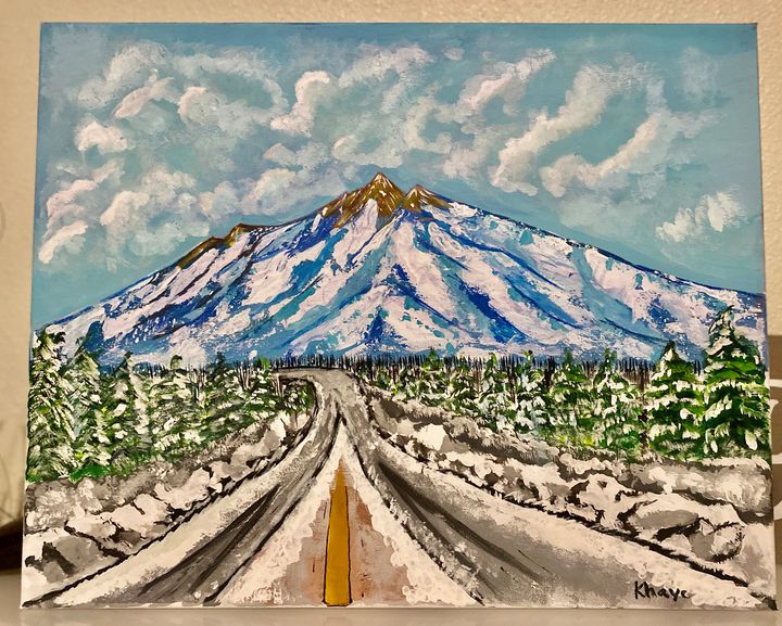 The Road to Mt. Hood - RaUSA’s Designs - Paintings & Prints, Landscapes ...