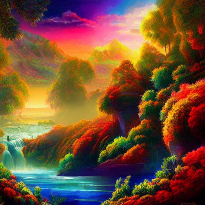 Beautiful Scenary - Sanzida Design - Paintings & Prints, Landscapes ...