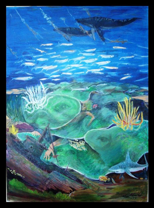 Eye Sea - Oakley Portrait and Design - Paintings & Prints, Abstract ...