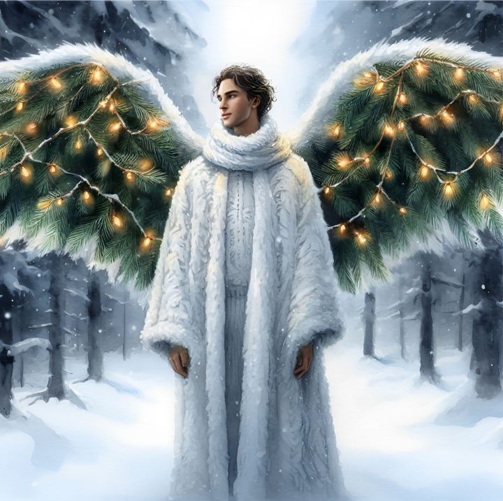 Christmas Angel 3 - Dawns Designs - Digital Art & AI, Holidays ...