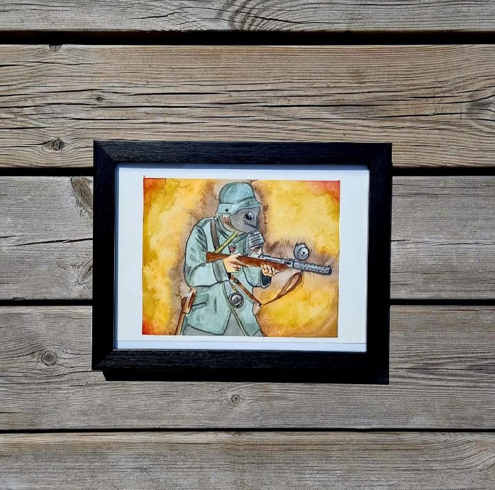 Bergmann - The Trench Artist - Paintings & Prints, Politics ...