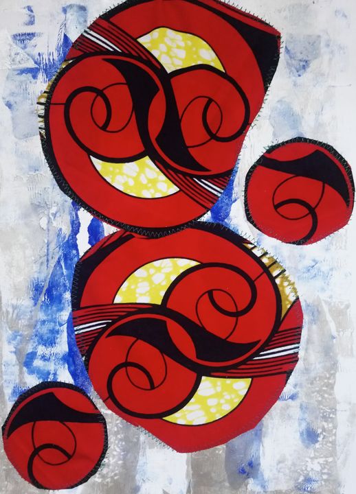 Mind your circle - Nenyasha Cherish - Crafts & Other Art, Collages - ArtPal