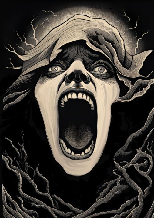 Rage - Chaotic Canvases - Digital Art & AI, People & Figures, Other ...