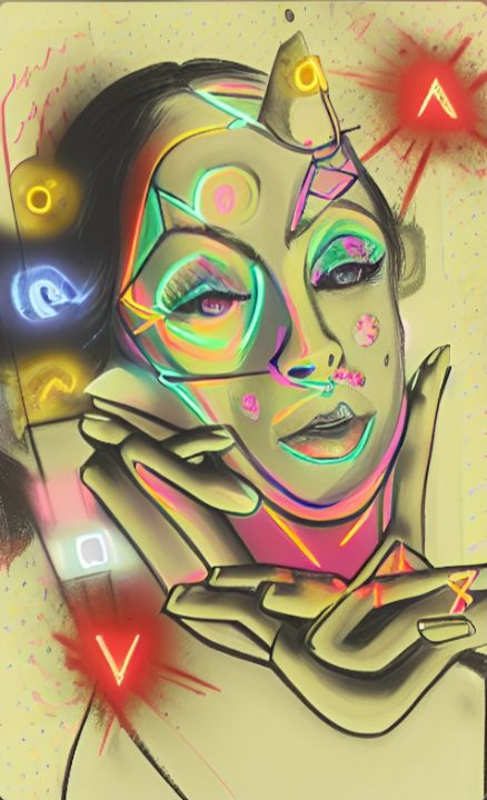 Lights - Chaotic Canvases - Digital Art, Abstract, Fractal - ArtPal