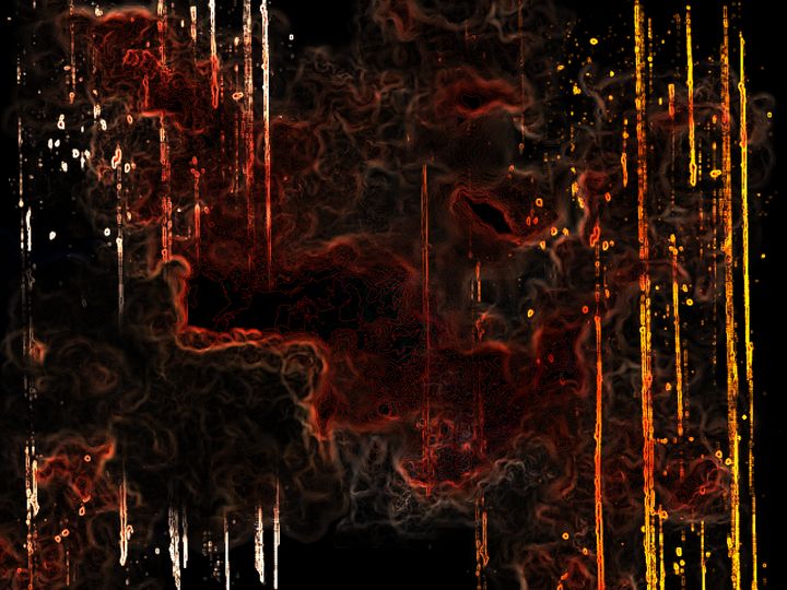 Fearful Rage - J5rson! Art & Photography - Digital Art, Abstract, Color ...