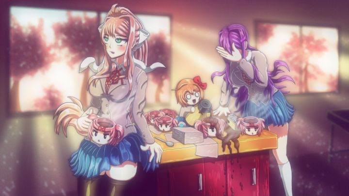 Doki Doki Coffee Break! - DDLC - The Shoddy Doodles - Digital Art & AI ...