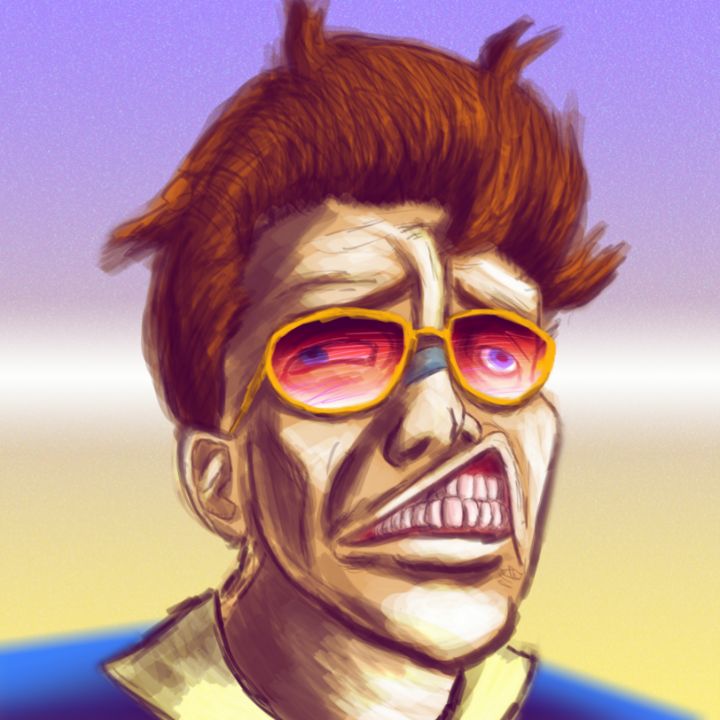 A Remarkable Face - The Shoddy Doodles - Digital Art & AI, People ...