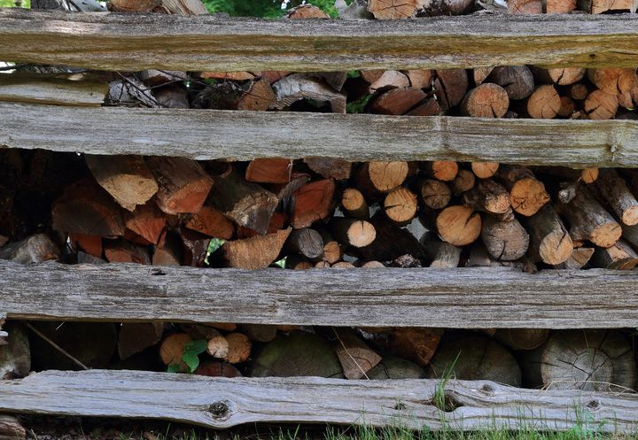 Stack of Firewood - MORNING LIGHT - Photography, Still Life, Other ...