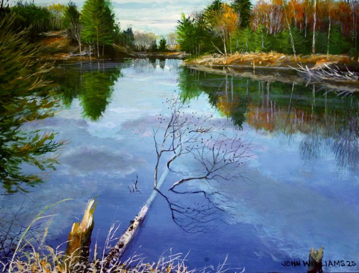 Old “Strip Pit” Montrose Missouri - Missouri Artist John Williams ...