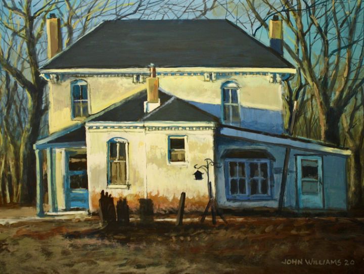 Oldest House in Osceola Missouri - Missouri Artist John Williams ...