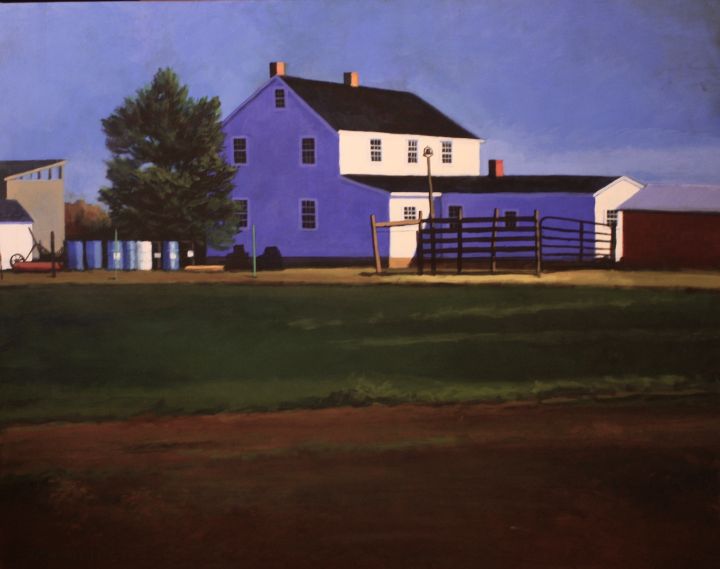 Moses Gingerich’s House - Missouri Artist John Williams - Paintings ...