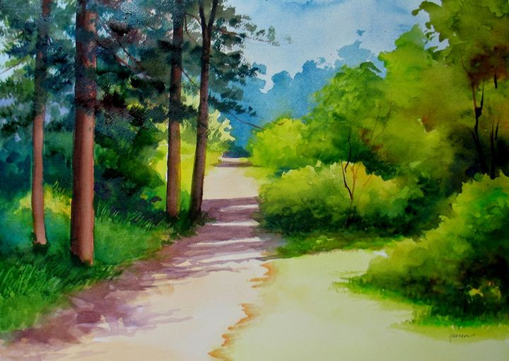 The Right Path - Anna's Treasures - Paintings & Prints, Landscapes ...
