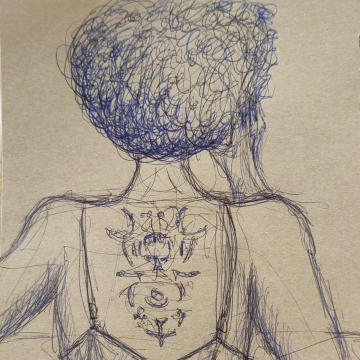 Girl's back - LoBerg - Drawings & Illustration, People & Figures ...