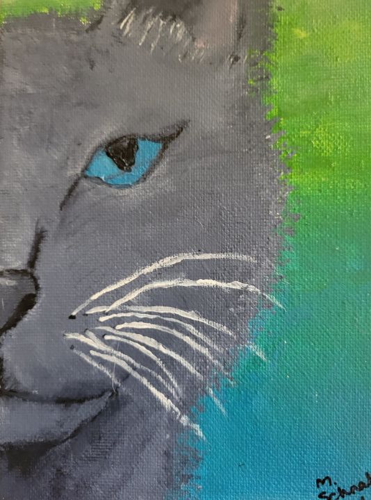 Cat's Eye - Moondust Creations - Paintings & Prints, Animals, Birds ...