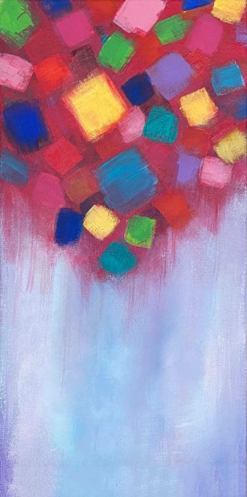Playful Abstract - Justin G - Paintings & Prints, Abstract, Color - ArtPal