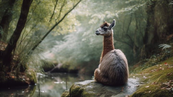 Llama contemplating Life - Hive42Designs - Drawings & Illustration ...