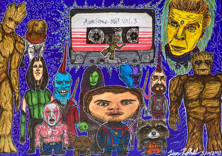 Liam Raphael - Drawings & Illustration