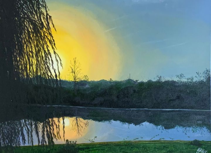 “Evening Home” - PJ Riley Art - Paintings & Prints, Landscapes & Nature ...