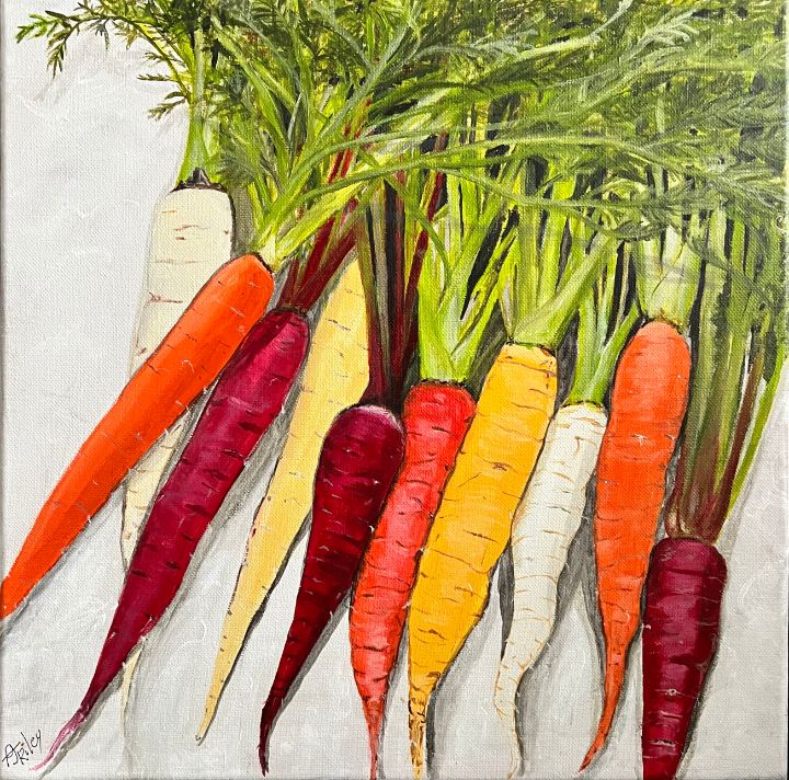 Rainbow Veg - PJ Riley Art - Paintings & Prints, Food & Beverage ...