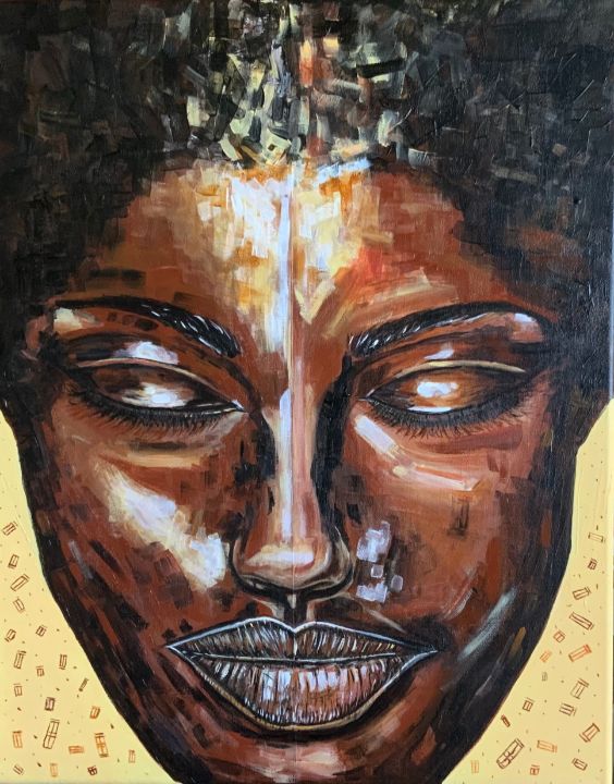 Afrocentric - PJ Riley Art - Paintings & Prints, Ethnic, Cultural ...