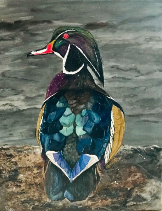Mandarin - PJ Riley Art - Paintings & Prints, Animals, Birds, & Fish ...