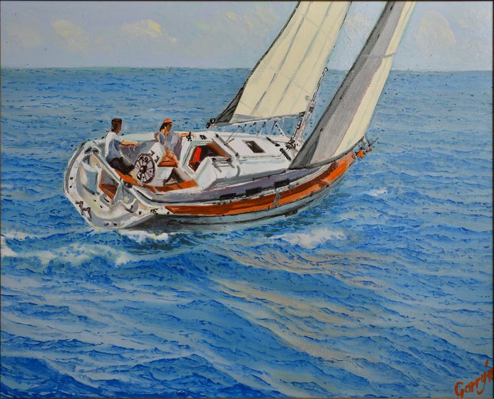 Seascape 06 - Garry Art Gallery - Paintings & Prints, Landscapes ...