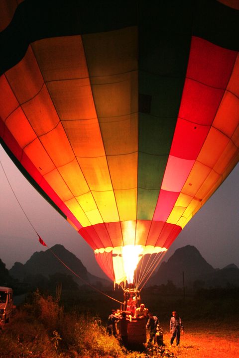 Hot Air Balloon at Dawn - Jed Holtzman Fine Art - Photography, Places ...