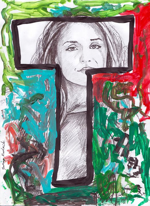 Letter T - Juhan Rodrik - Paintings & Prints, People & Figures ...
