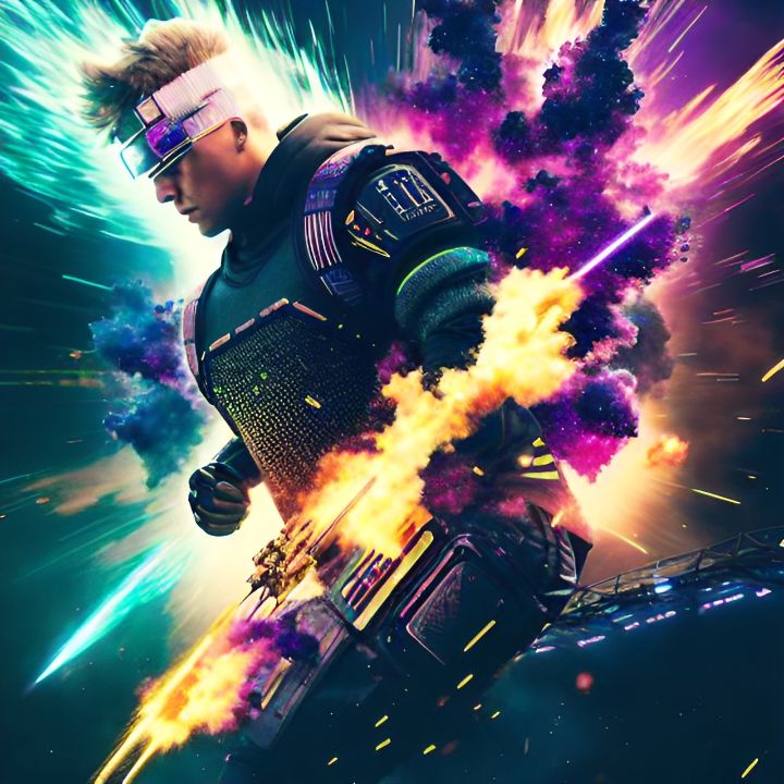 Shattered soccer player - faithart22 - Digital Art & AI, People ...