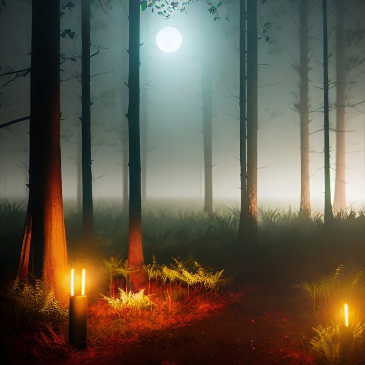 Forest of peace 1 - Cloudsky23 - Digital Art & AI, Landscapes & Nature ...