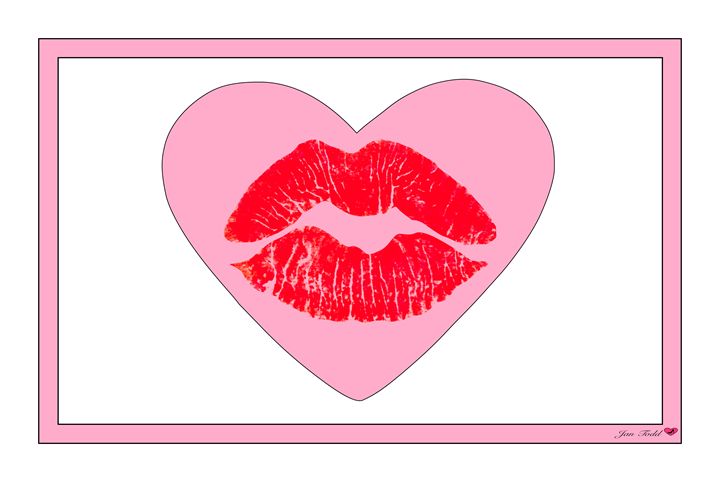 Everyone Loves Lips - Jan Todd - Digital Art & AI, People & Figures ...