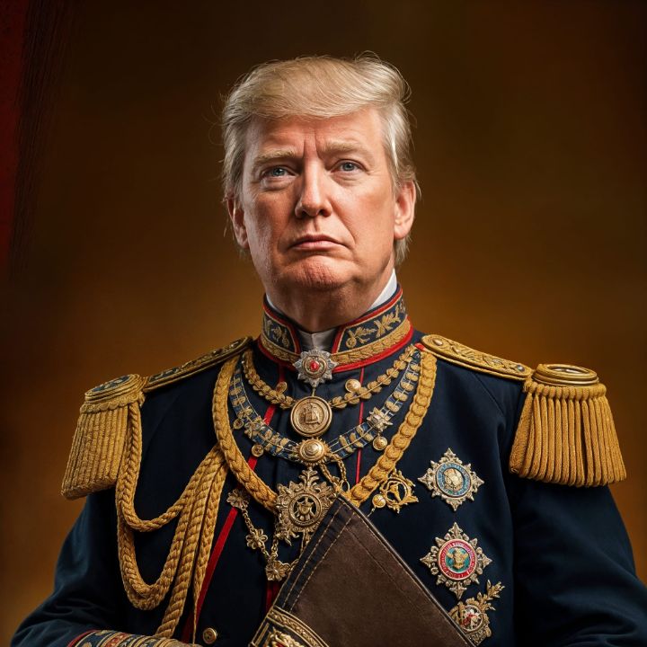 Present Trump in Formal Uniform - SloppyLlama - Digital Art & AI ...