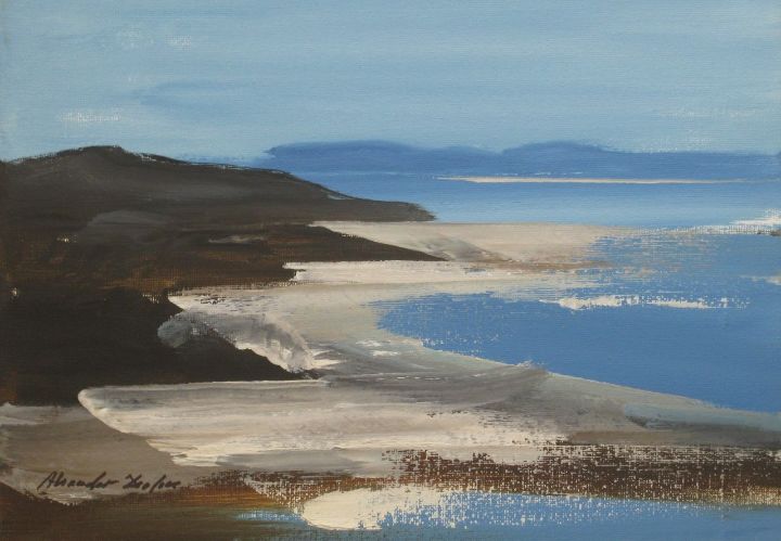 White Sands of Morar, Scotland - Alexander Taylor Dickie - Paintings ...