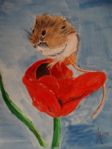 A Field mouse - Rose and Nev - Paintings & Prints, Animals, Birds ...