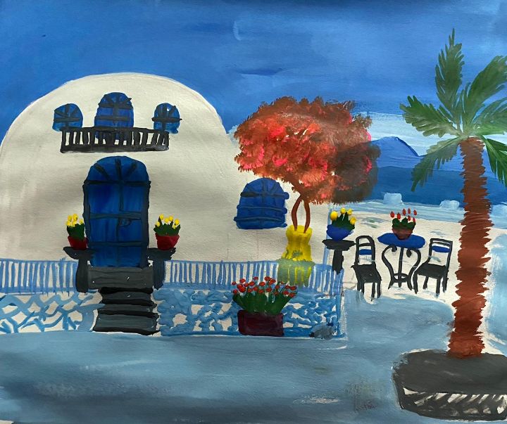 Sea resort - Upoma’s Gallery - Drawings & Illustration, Landscapes ...