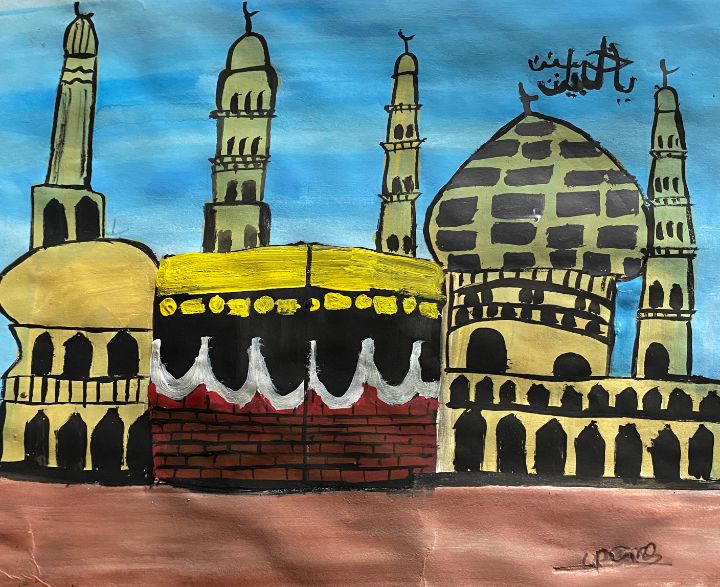 The holy Makkah - Upoma’s Gallery - Drawings & Illustration, Landscapes ...