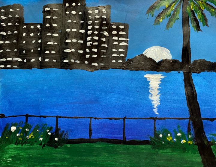 A beautiful view - Upoma’s Gallery - Drawings & Illustration, Buildings ...