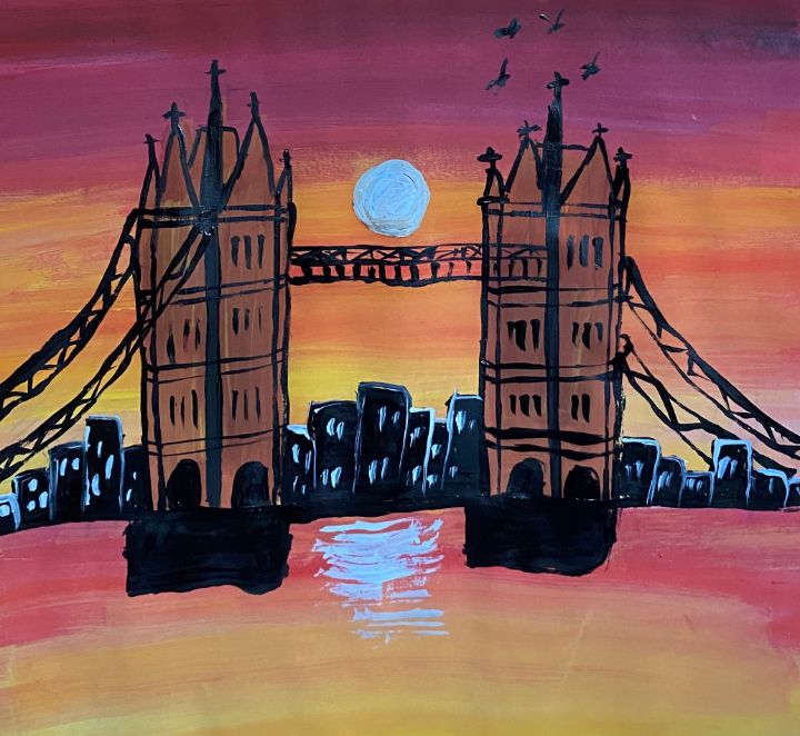 Beautiful London Tower Bridge - Upoma’s Gallery - Drawings & Illustration, Buildings ...