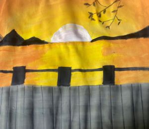 Sun Rising View from The Riverfront - Upoma’s Gallery - Drawings ...