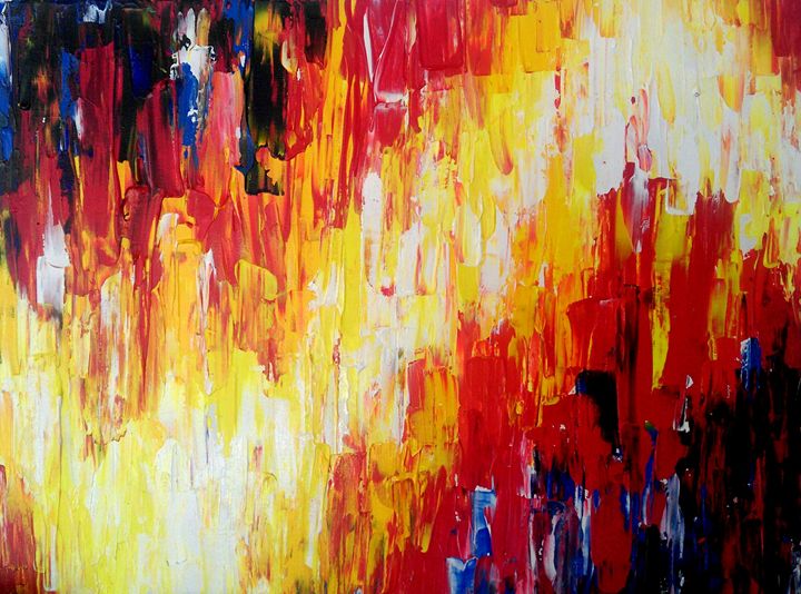 Frequency - DanOdenyArt - Paintings & Prints, Abstract, Movement - ArtPal